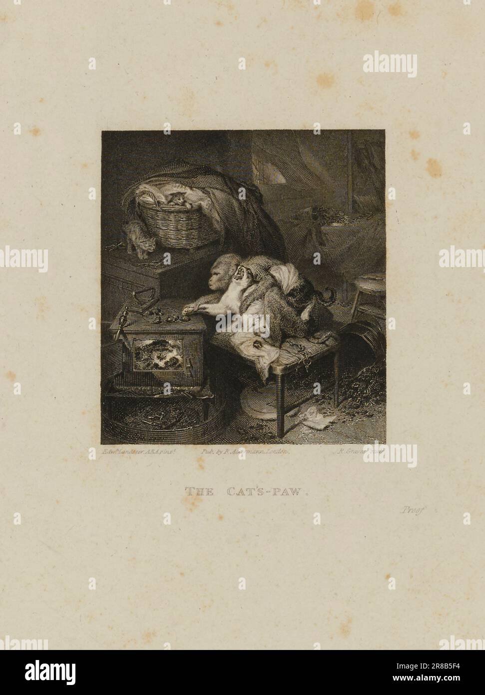 The Cat's Paw n.d. by Robert Graves, English, born London, England 1798 ...