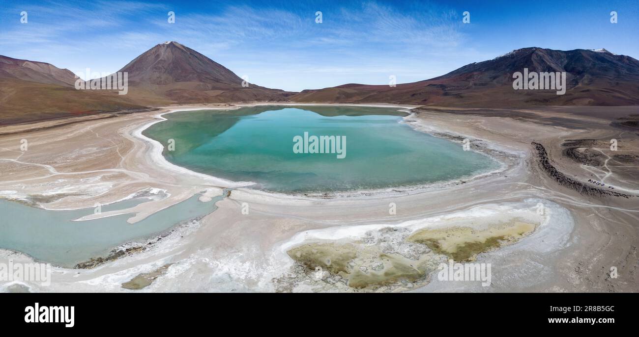 Picturesque Laguna Verde, just one natural sight while traveling the ...