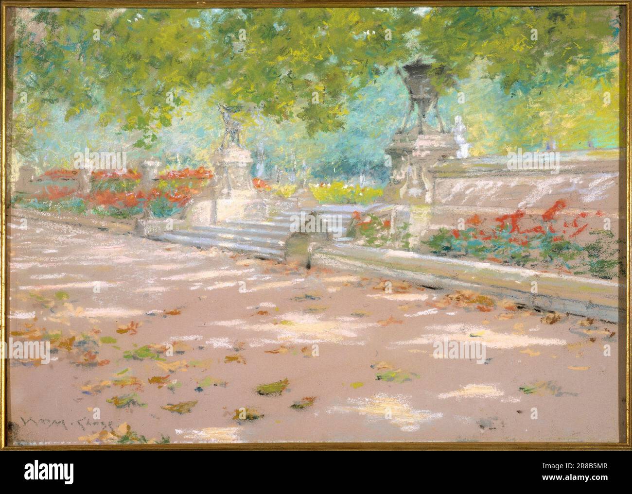 Terrace, Prospect Park ca. 1887 by William Merritt Chase, born ...
