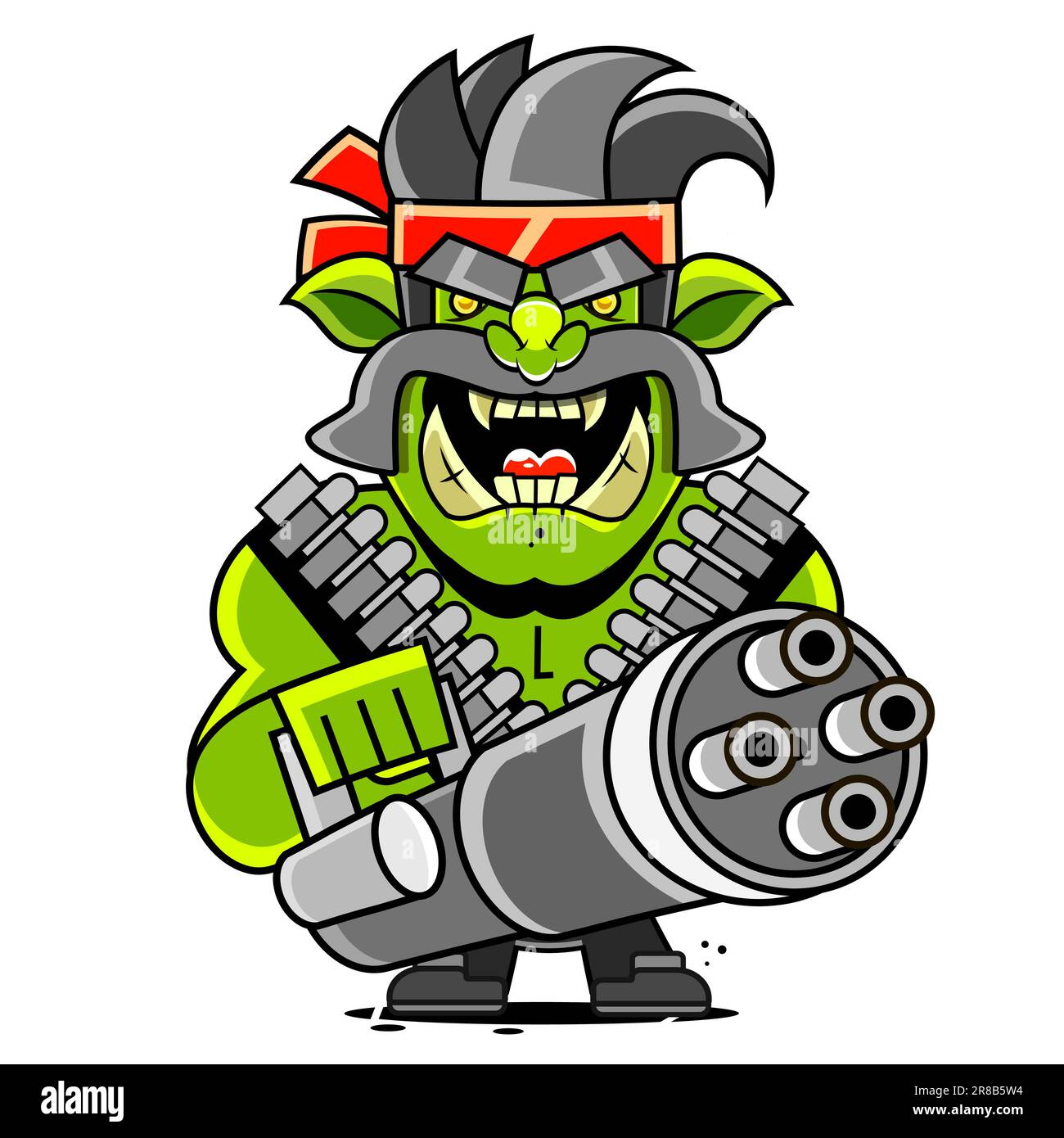 Man in military camouflage Stock Vector Images - Alamy