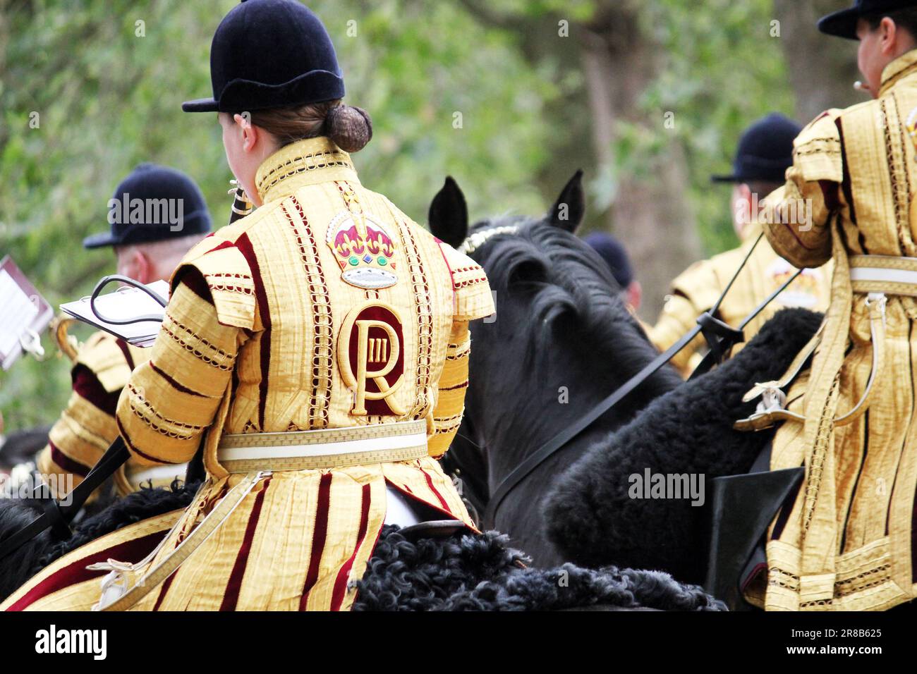 LONDON, UK - June 17, 2023: Kings Coldstream Guards Marching on The ...