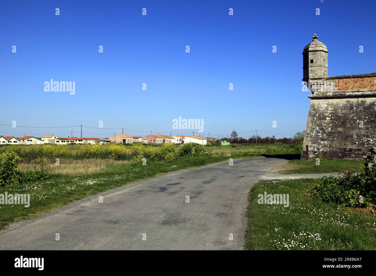 The Stronghold of Brouage. Fortifications. Hiers-Brouage, Charente ...