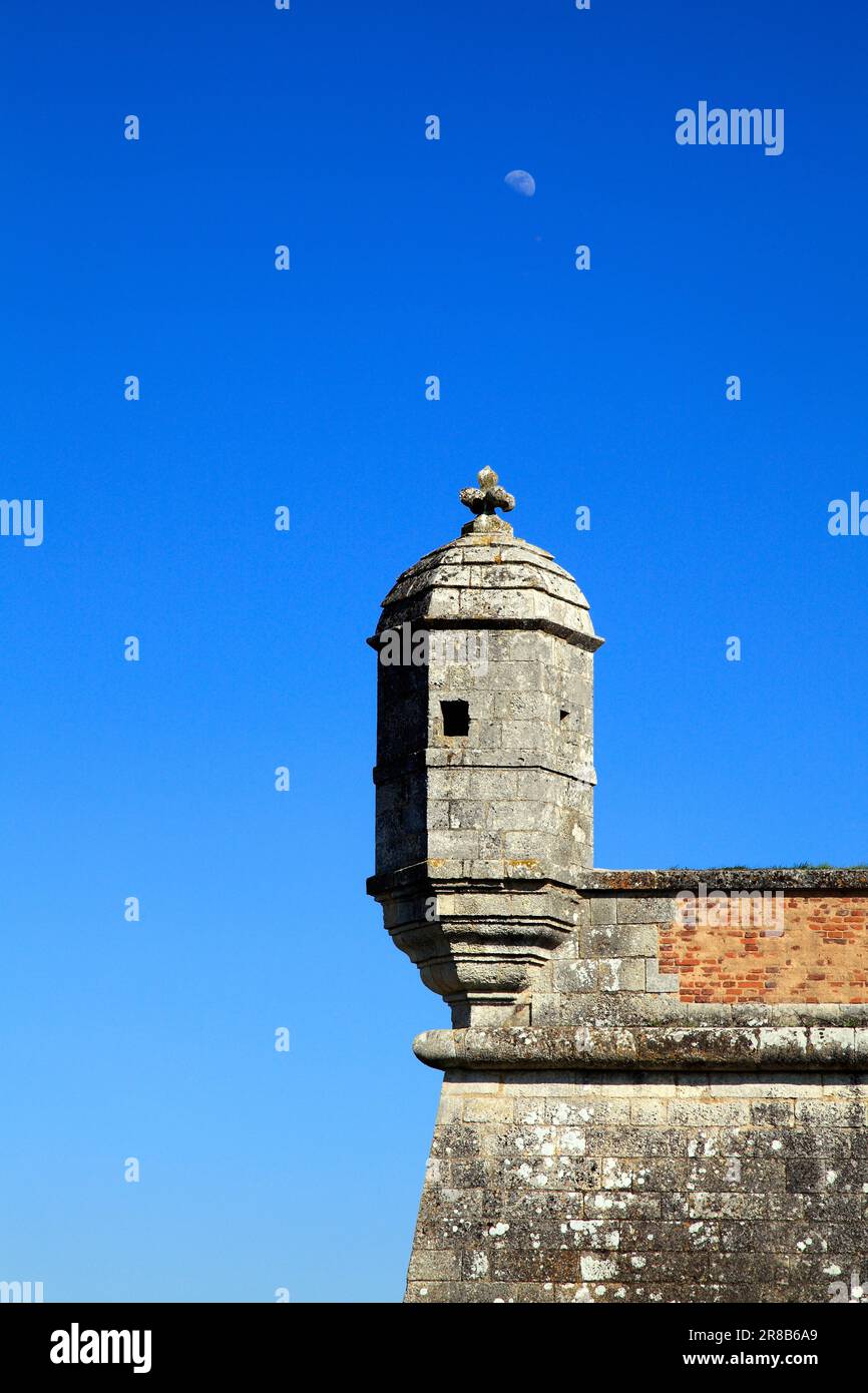 The Stronghold of Brouage. Fortifications. Hiers-Brouage, Charente ...