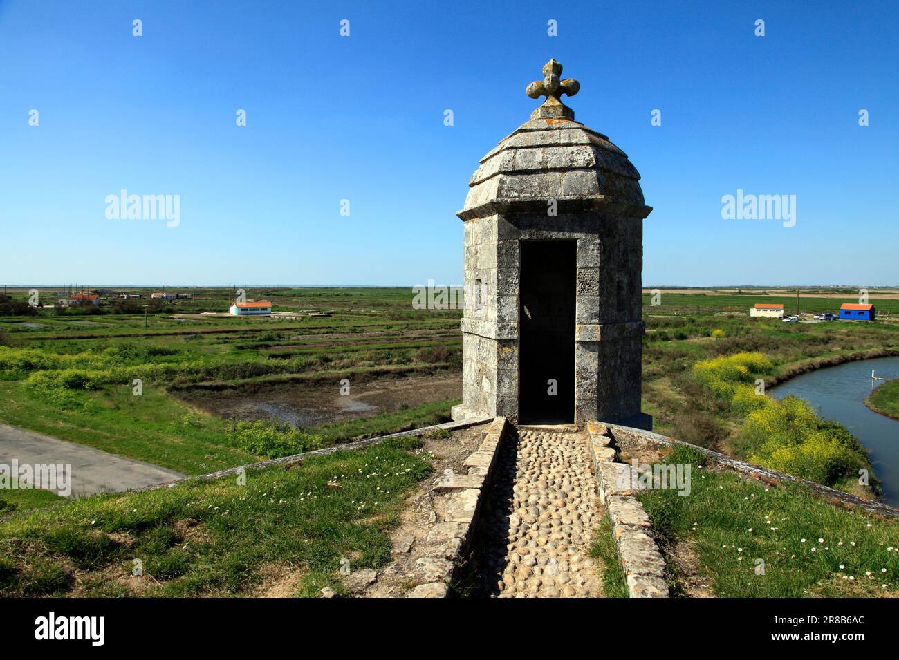 The Stronghold of Brouage. Fortifications. Hiers-Brouage, Charente ...