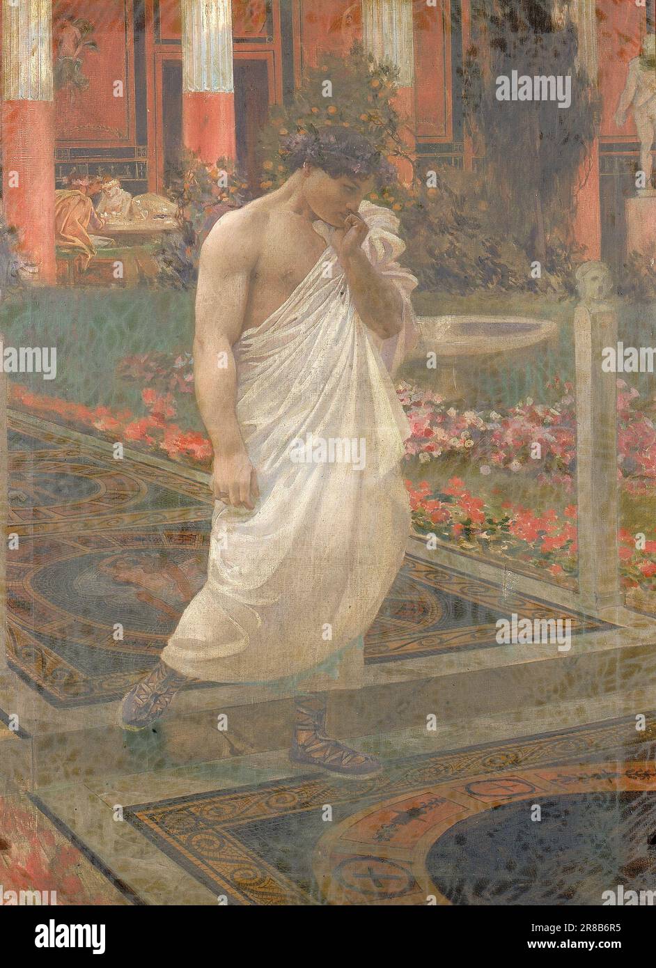 Meditation 1897 by William de Leftwich Dodge, born Liberty, VA 1867 ...
