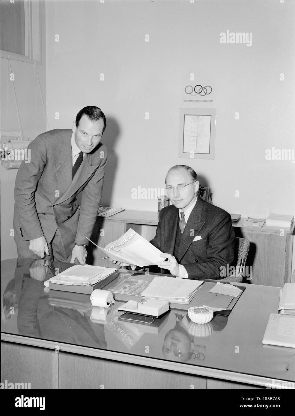 Actual 25/26- 1950: Ahead of the 1952 Olympics. The organizing ...