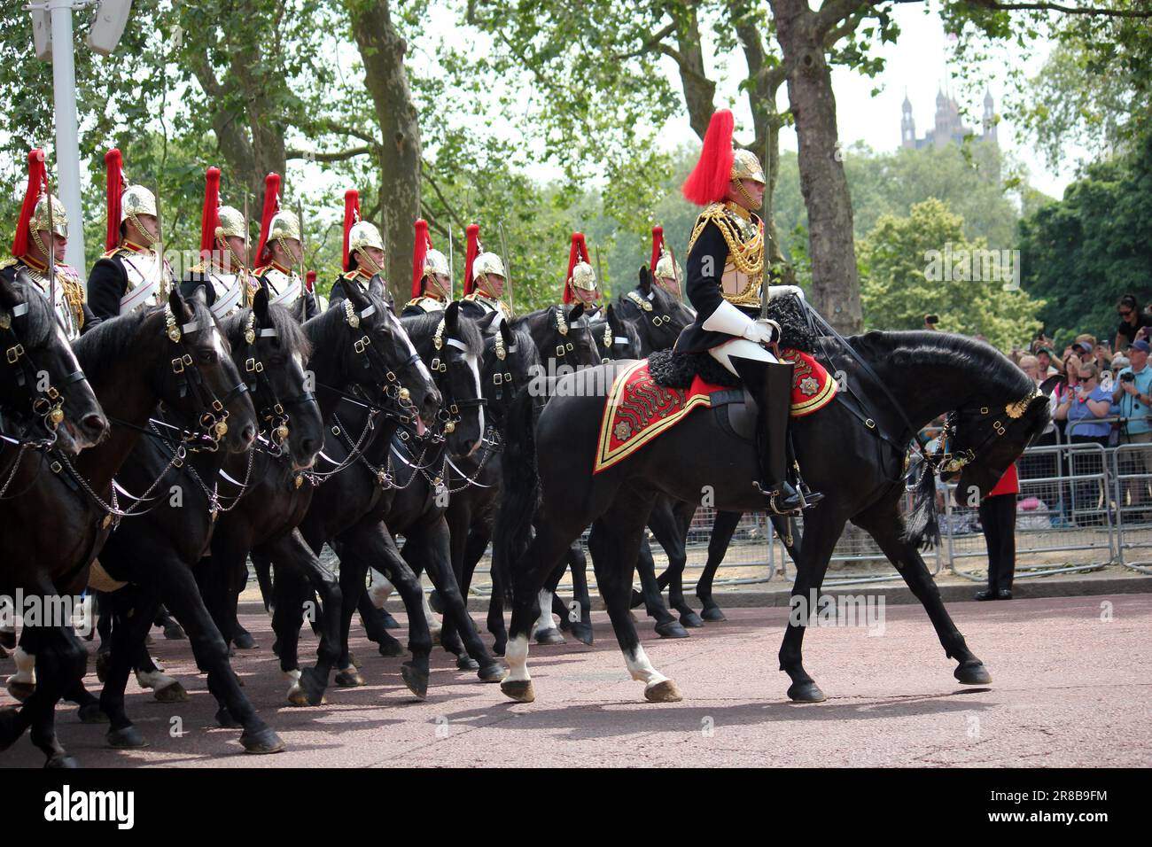 LONDON, UK - June 17, 2023: Kings Coldstream Guards Marching on The ...
