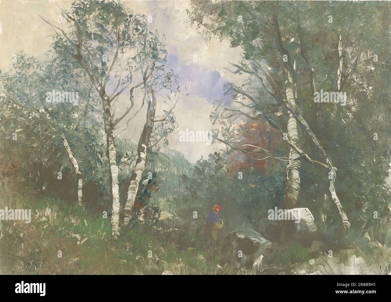 Untitled ca. 1885 by Joseph Jefferson, born Philadelphia, PA 1829-died ...