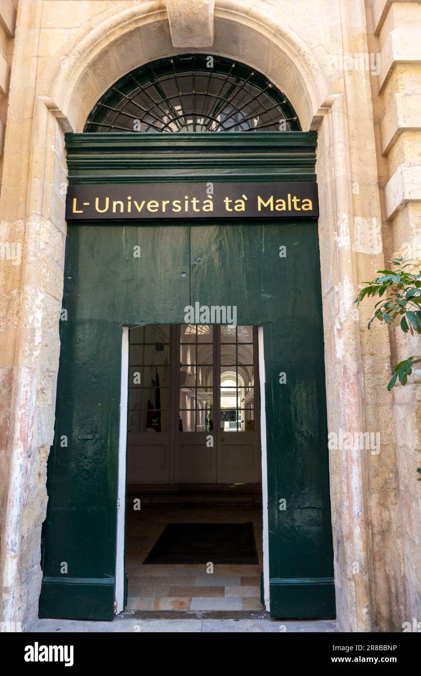 Valletta, Malta, May 4, 2023.The College of Malta is a Jesuit ...