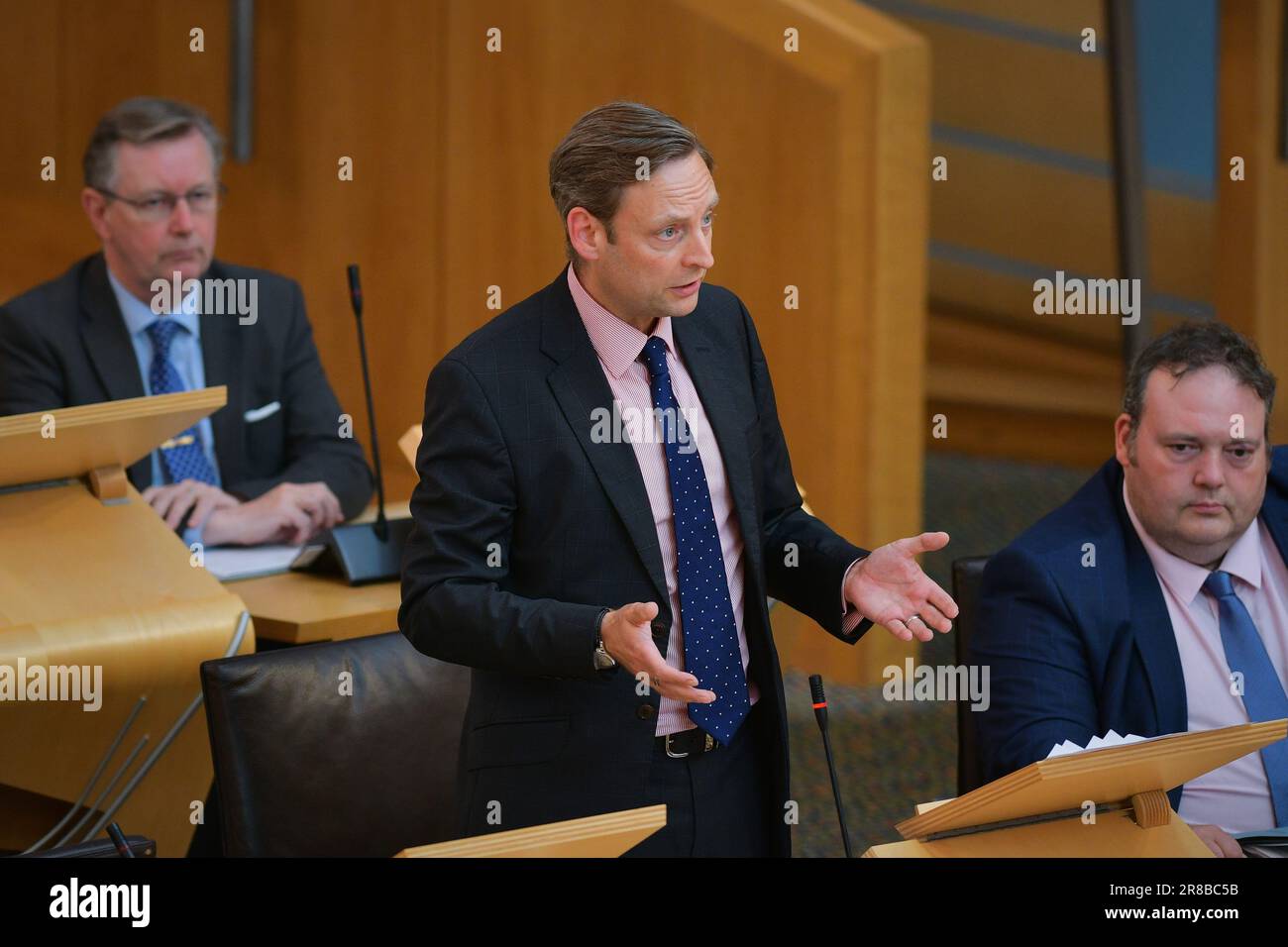 Edinburgh Scotland, UK 20 June 2023. Liam Kerr at the Scottish ...