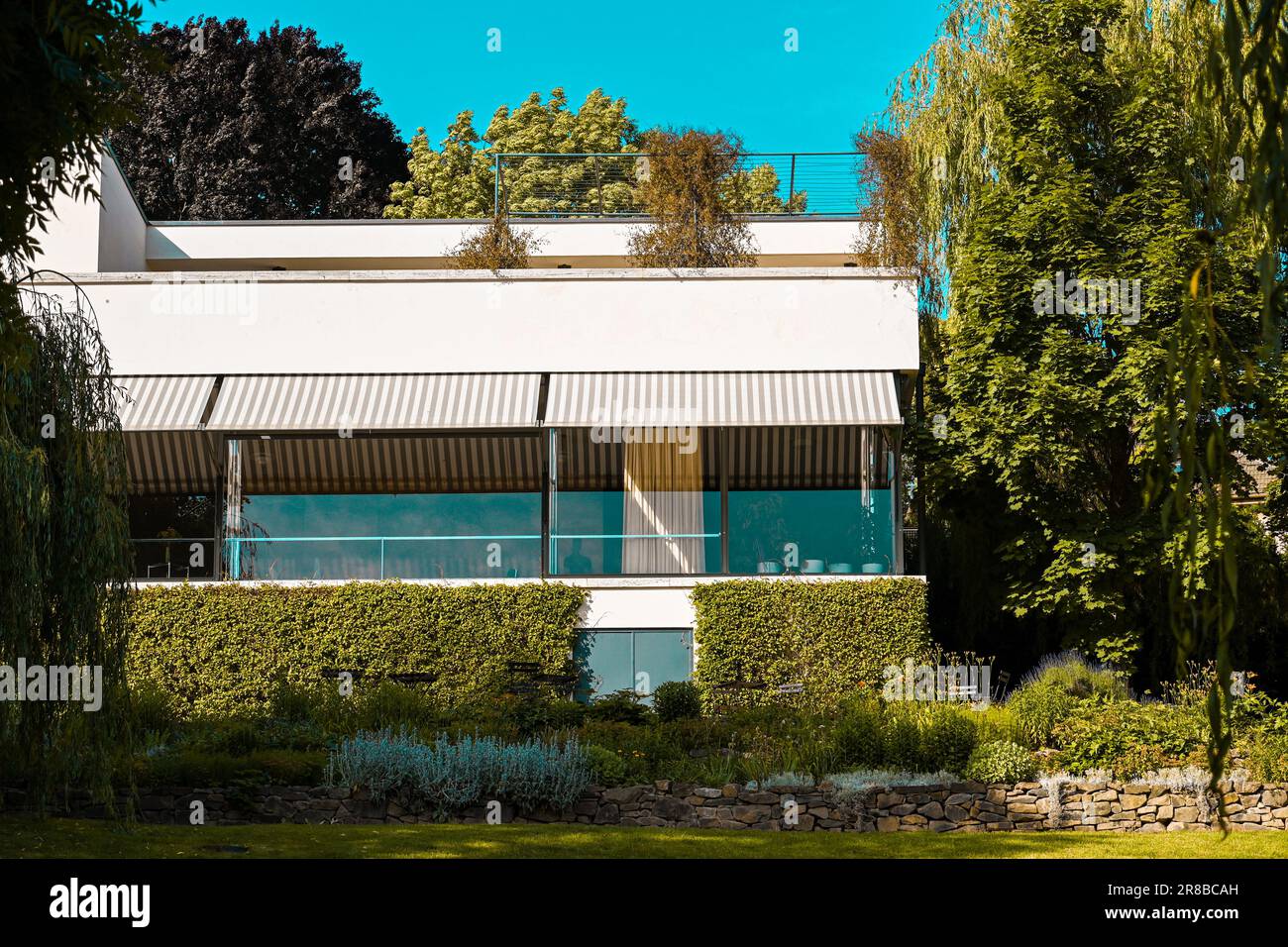 Beautiful Villa in nature Stock Photo - Alamy