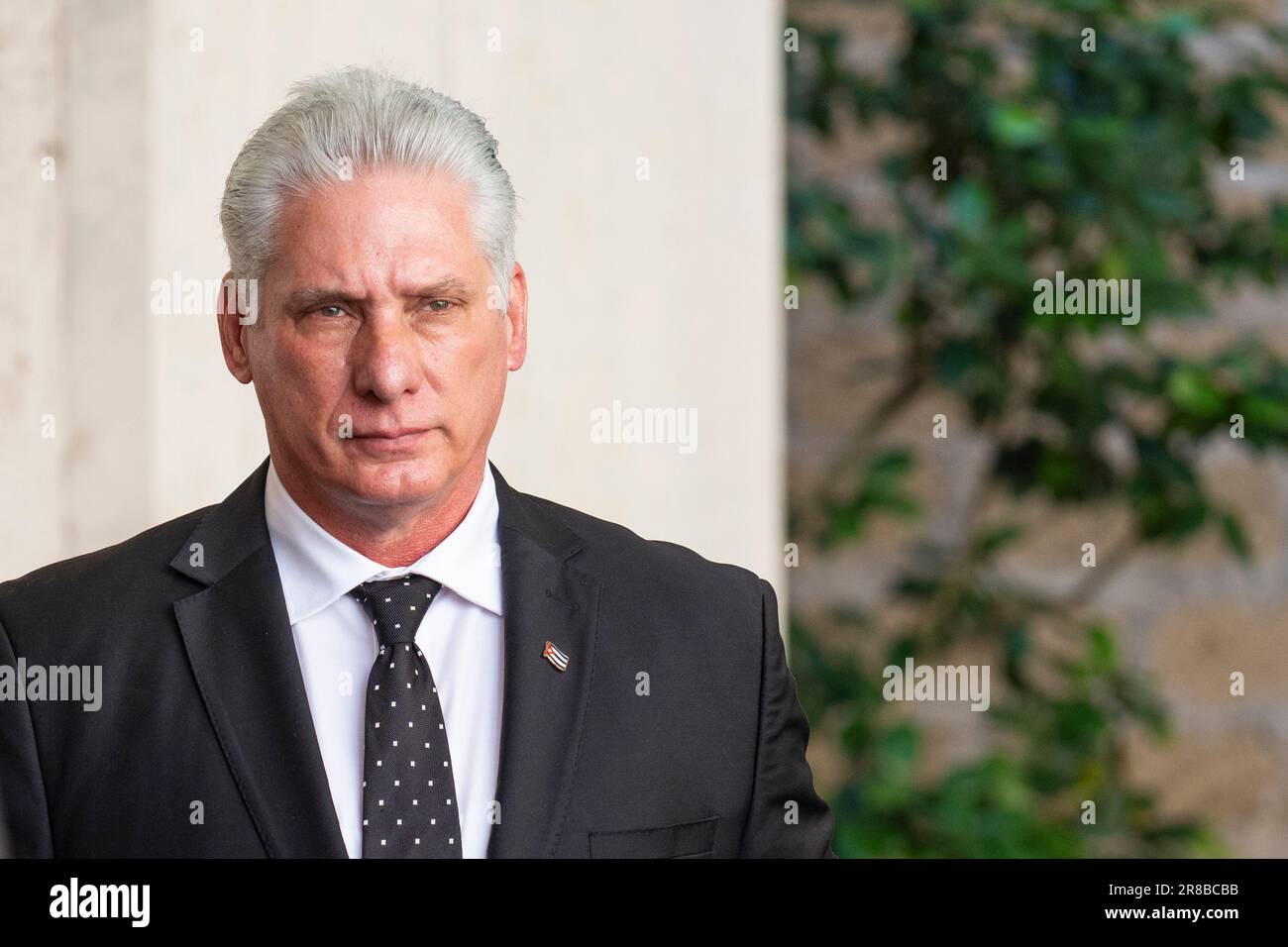 Vatican, Vatican. 20th June, 2023. Mr. Miguel Díaz-Canel Bermúdez ...