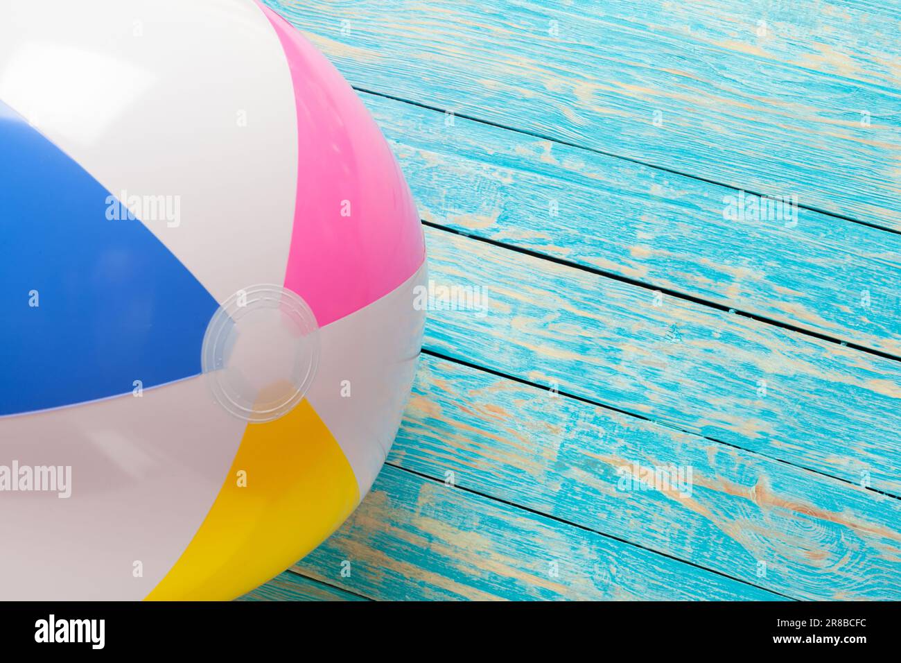 Colorful beach ball Stock Photo - Alamy