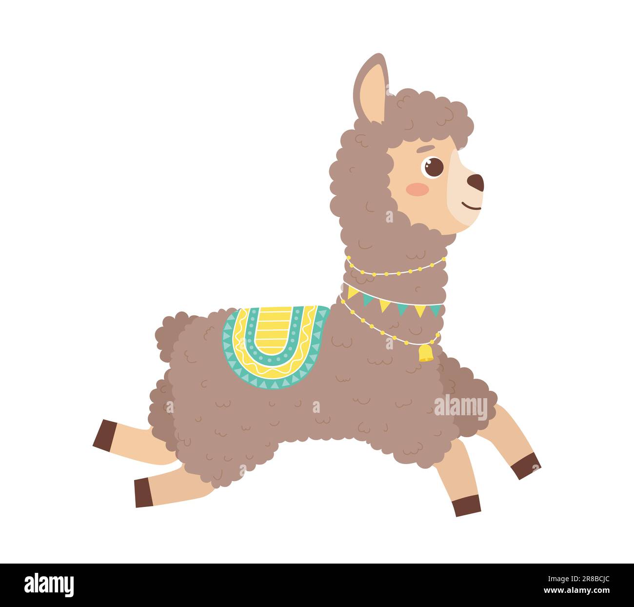Cute lama concept Stock Vector Image & Art - Alamy