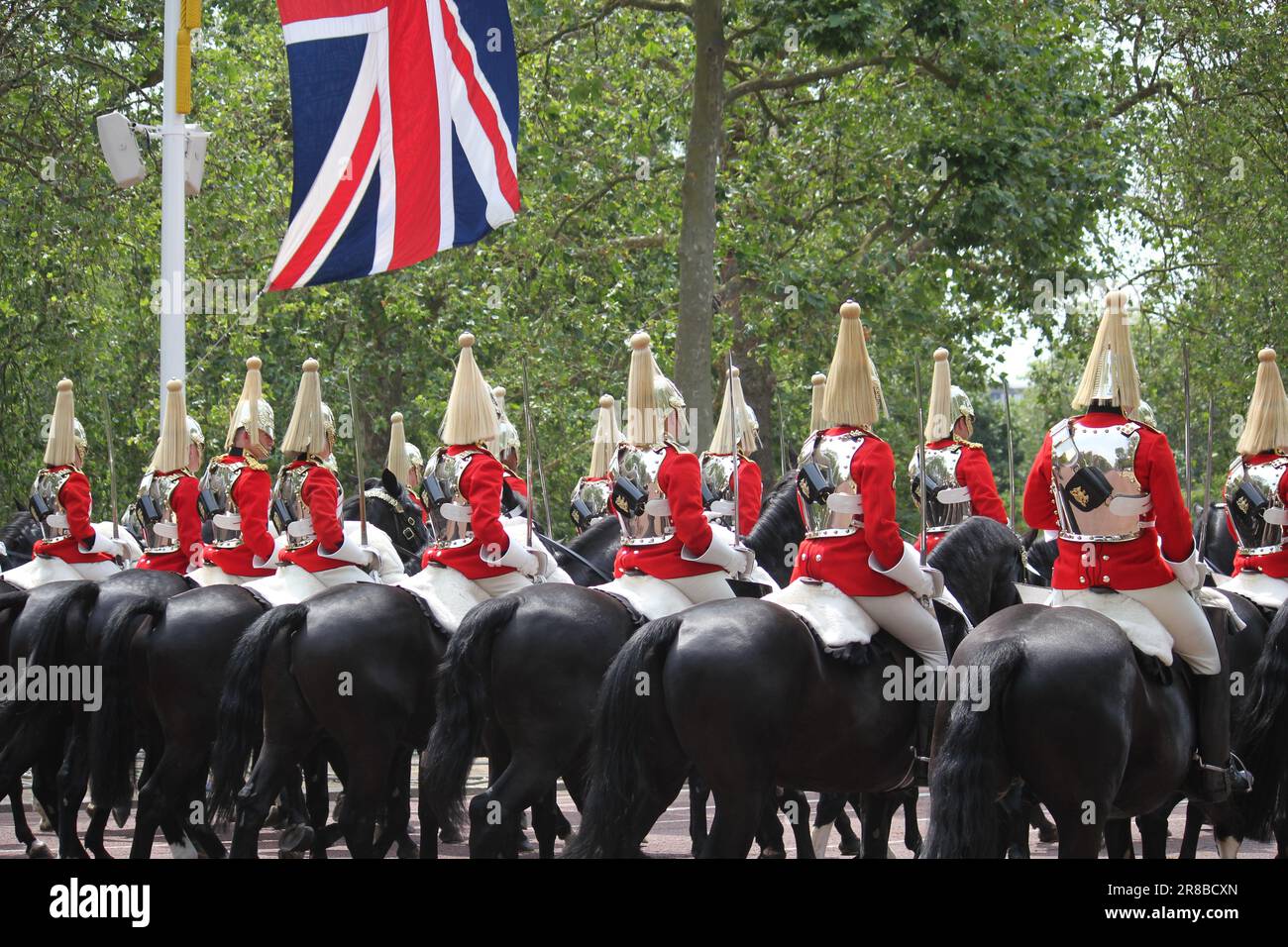 LONDON, UK - June 17, 2023: Kings Coldstream Guards Marching on The ...