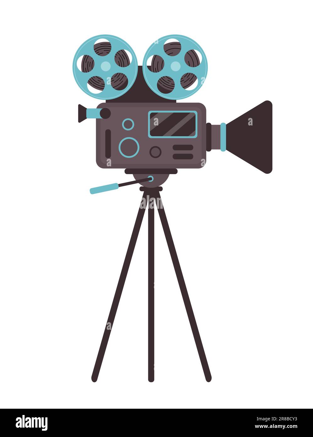 Cinema camera concept Stock Vector Image & Art - Alamy