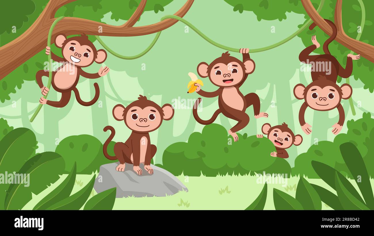 Little cute baby playing in Stock Vector Images - Alamy