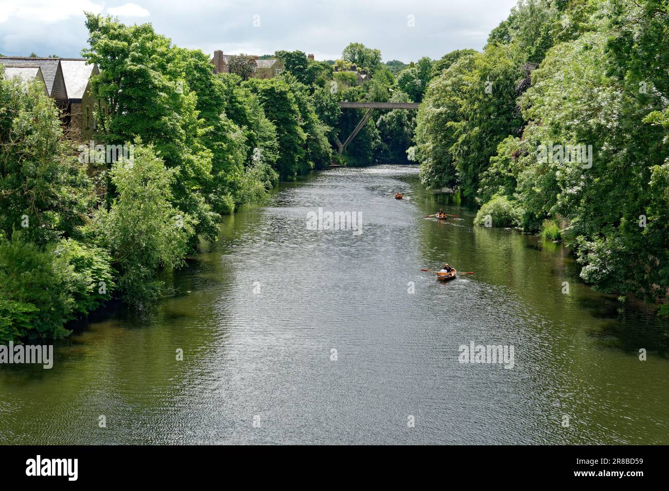View River Wear in City of Durham Stock Photo - Alamy