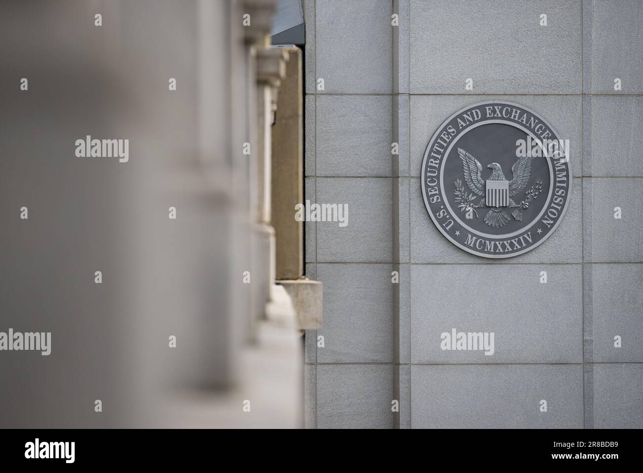 Washington, USA. 20th June, 2023. A general view of the U.S. Securities ...