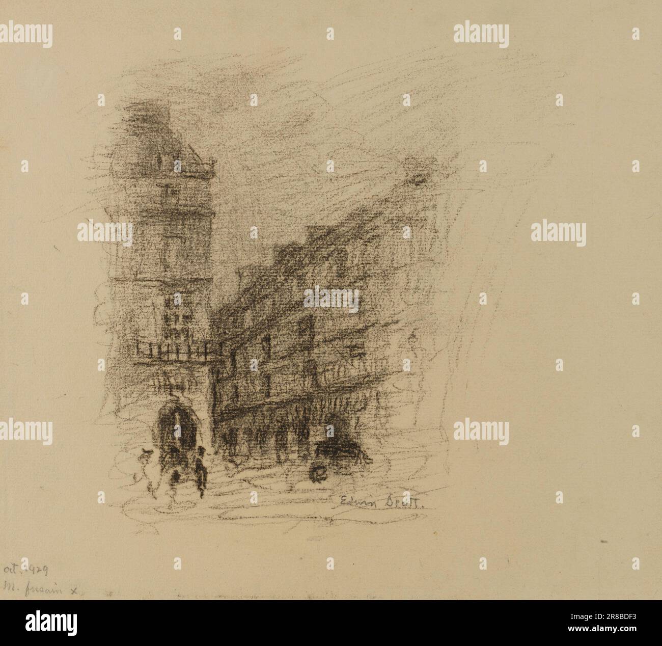 Untitled 1929 by Frank Edwin Scott, born Buffalo, NY 1863-died Paris ...