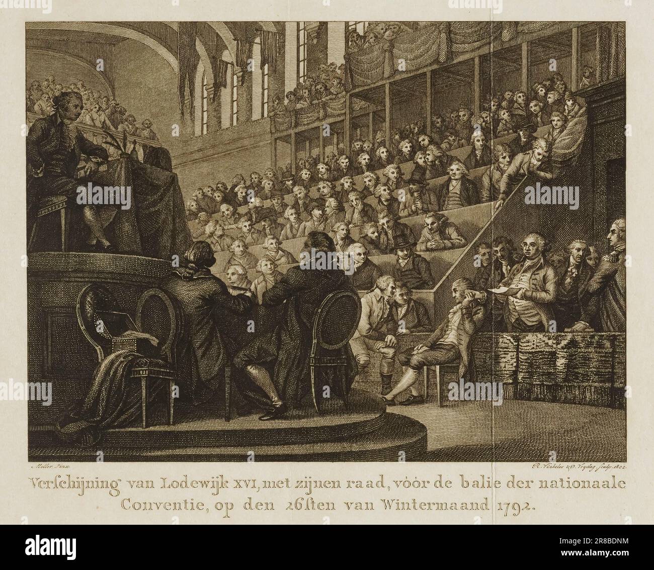 Trial Scene n.d. by Daniel Vrydag, Dutch, born The Hague, Netherlands ...