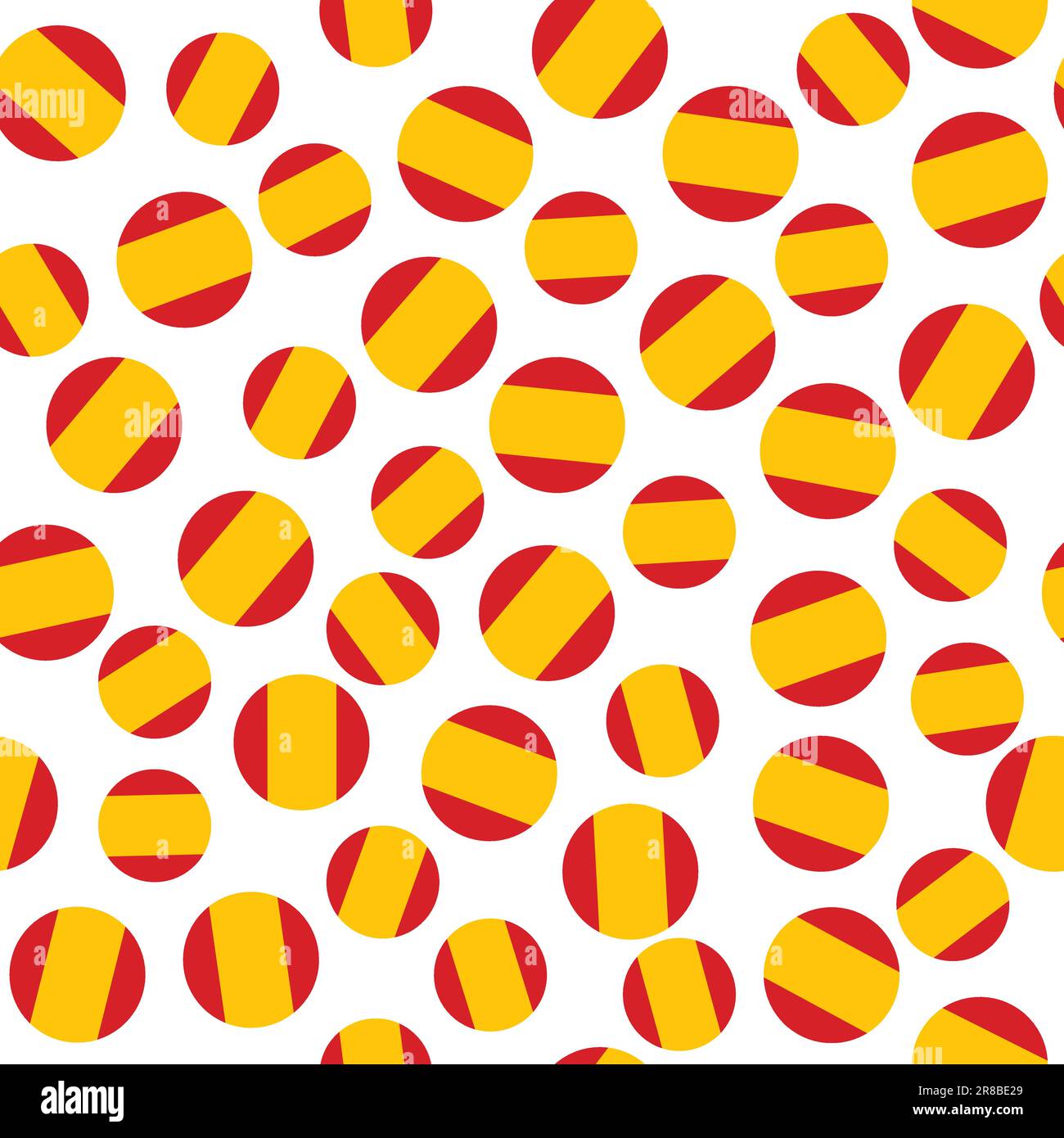 Pattern with flag of the Spain. Seamless Pattern with flag of the Spain ...