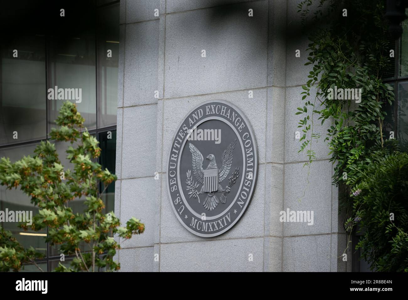 Washington, USA. 20th June, 2023. A general view of the U.S. Securities ...