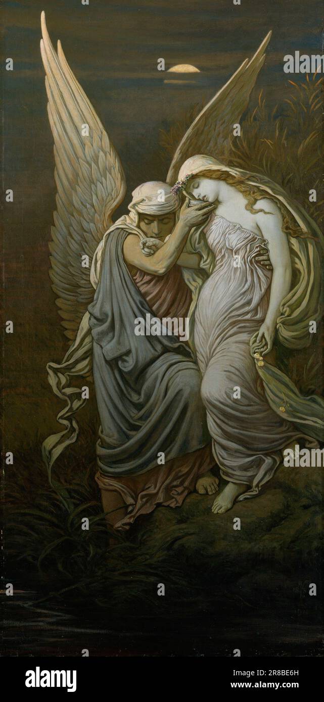 The Cup of Death 1885 and 1911 by Elihu Vedder, born New York City 1836 ...