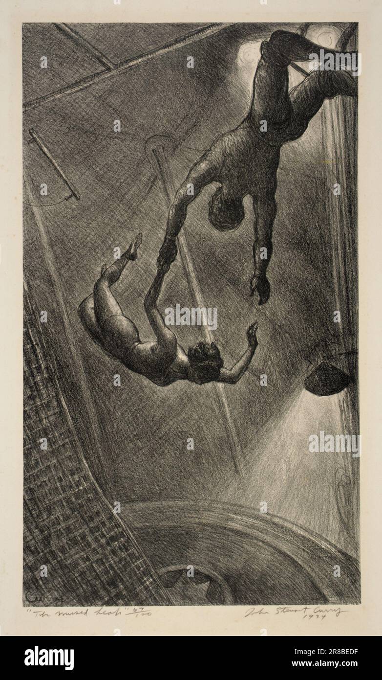 Trapeze artists leap hi-res stock photography and images - Alamy
