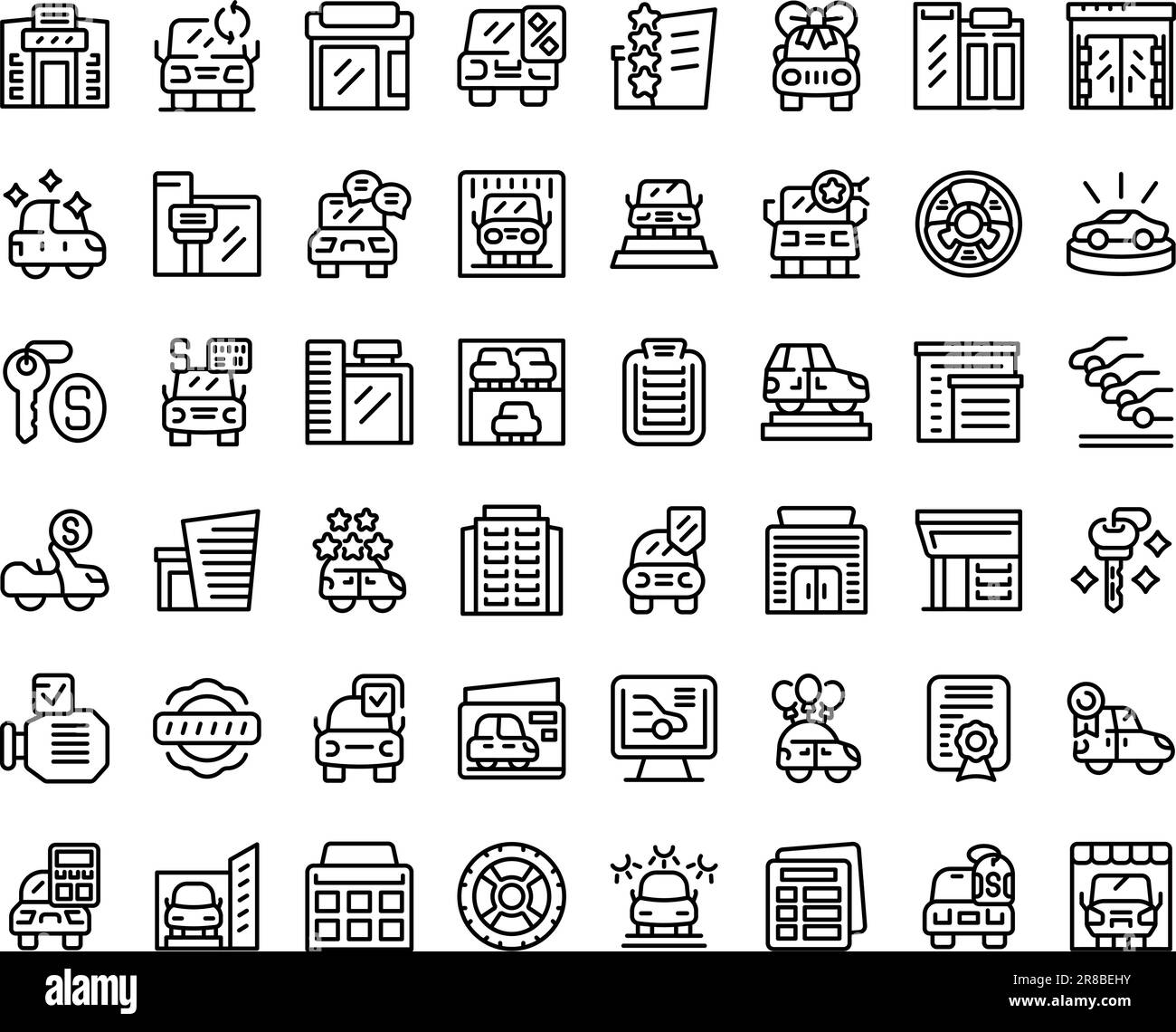 Car dealership showroom Black and White Stock Photos & Images - Alamy