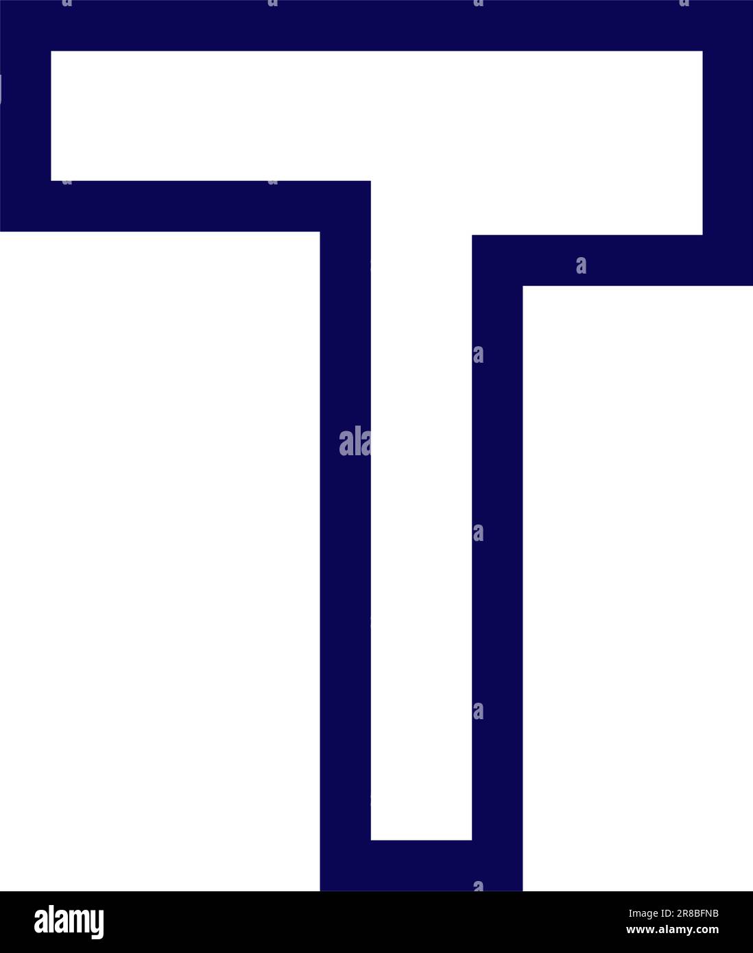 T shaped sign hi-res stock photography and images - Alamy