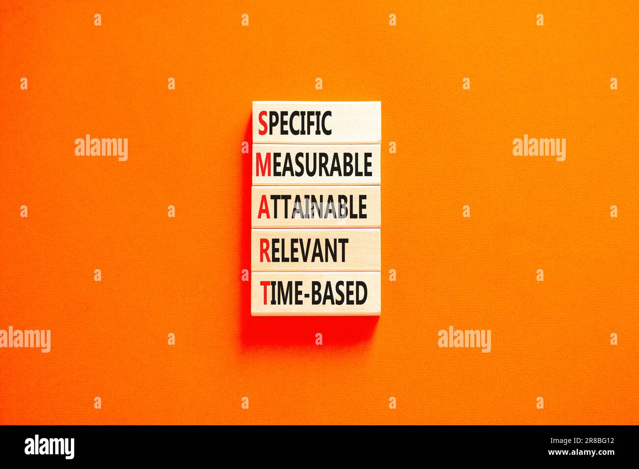 SMART symbol. Concept words SMART specific measurable attainable ...