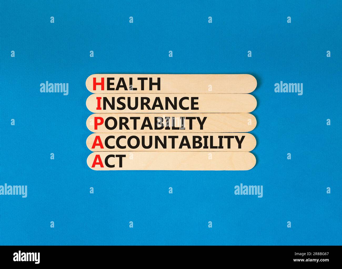 HIPAA symbol. Concept words HIPAA health insurance portability ...