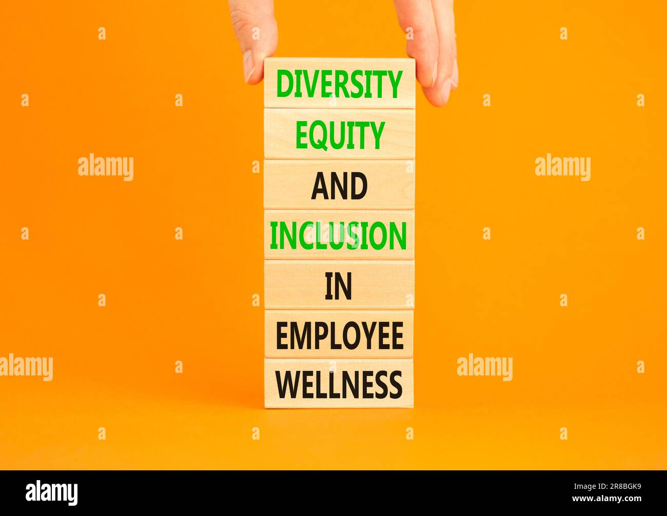 Diversity equity inclusion symbol. Concept words Diversity Equity and Inclusion in employee ...