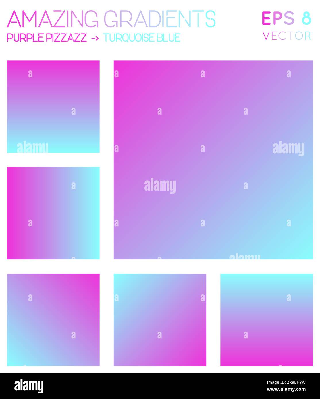 Magenta in palette Stock Vector Images - Alamy