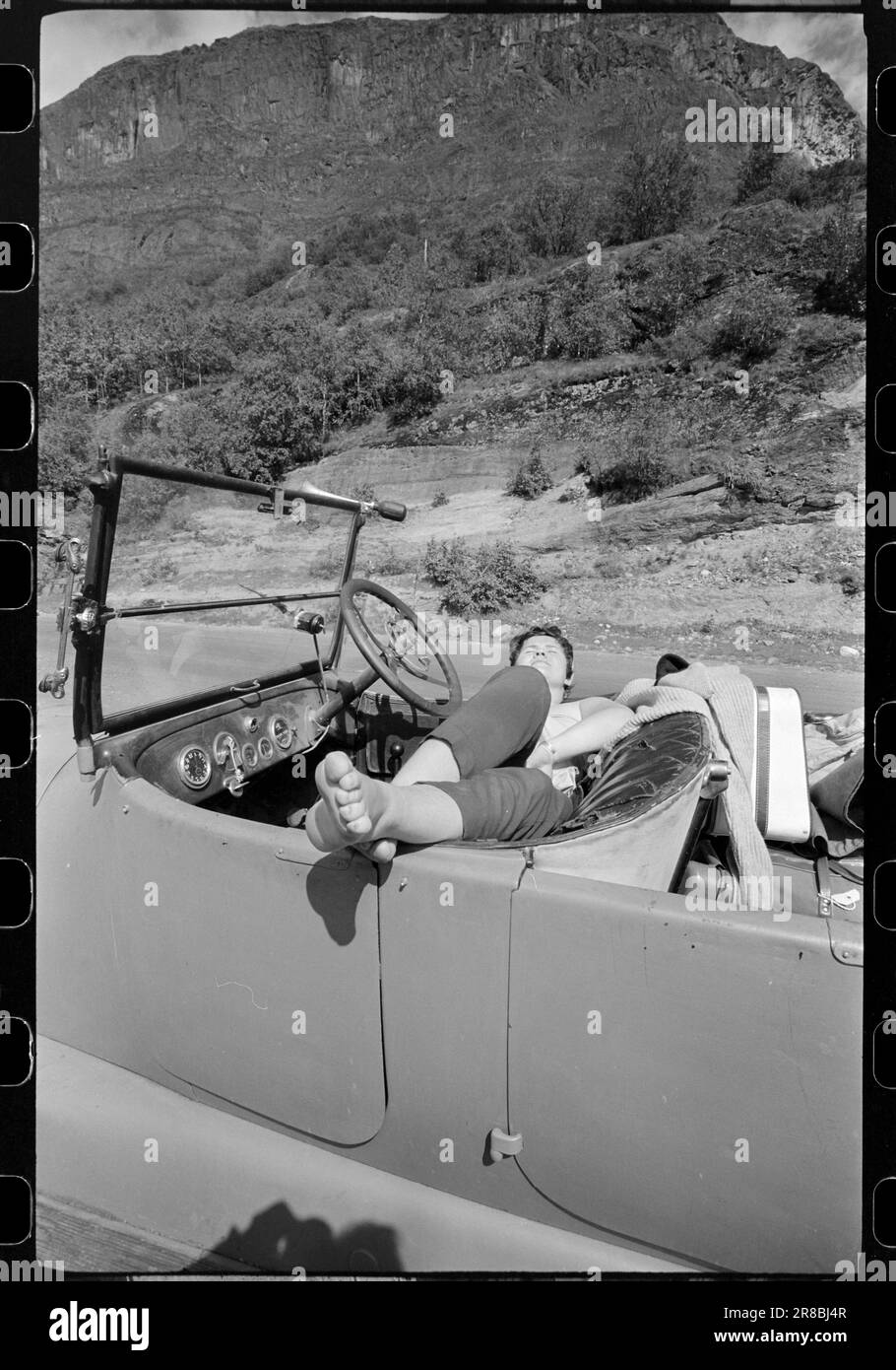 1960 car lady hi-res stock photography and images - Alamy