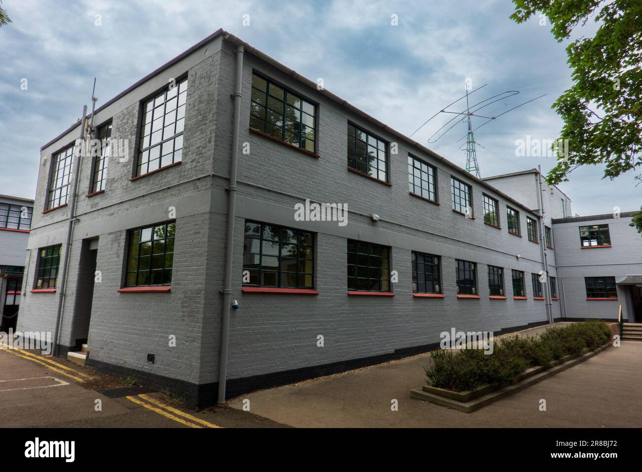 Bletchley Park Block A Stock Photo - Alamy