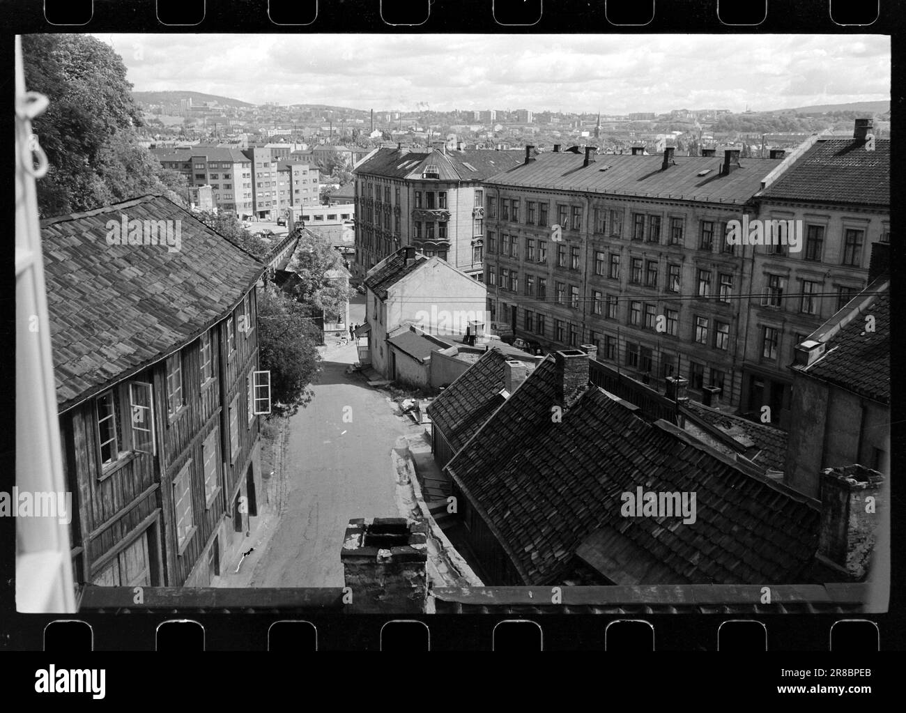 Current 30-7-1960: Back then... In Oslo there is an old district called ...