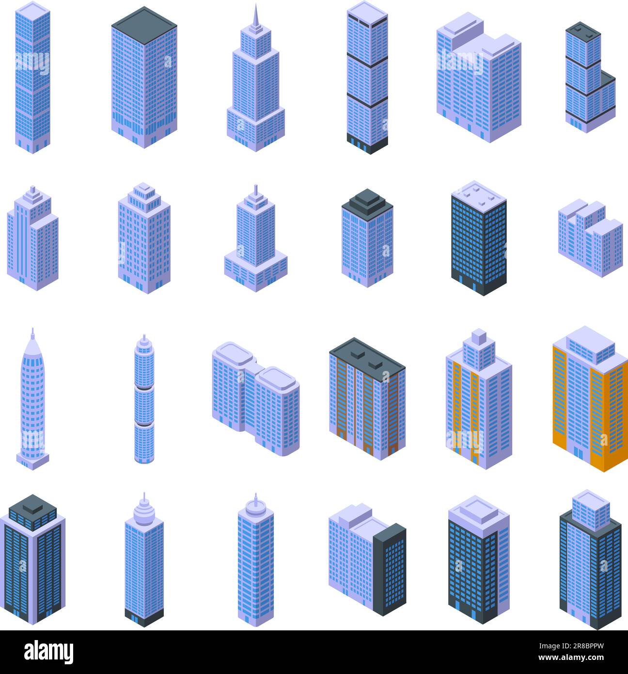 Skyscraper glass floor Stock Vector Images - Alamy