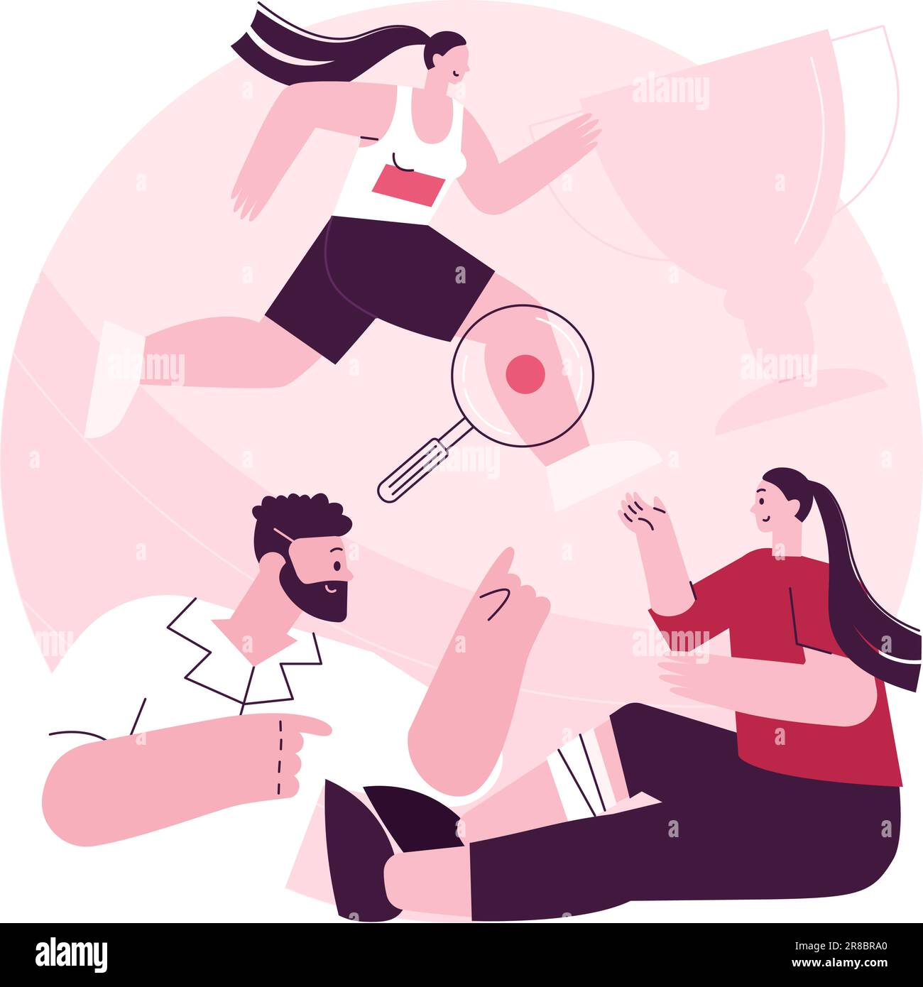 Sport medicine abstract concept vector illustration. Orthopaedic ...