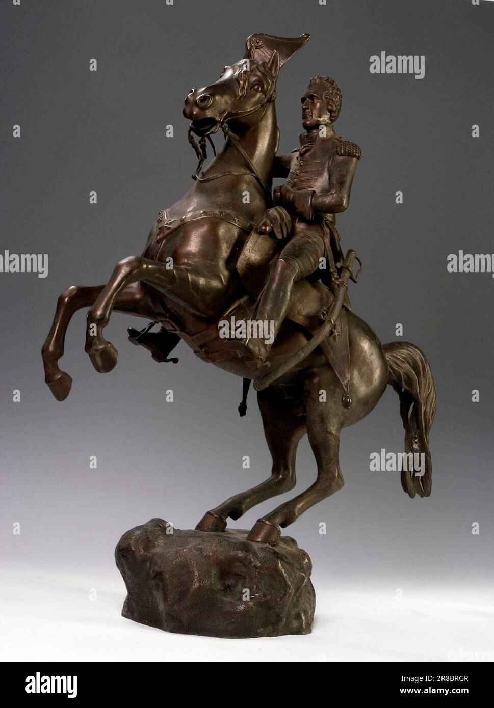 General Andrew Jackson n.d. by Clark Mills, born near Syracuse, NY 1810 ...