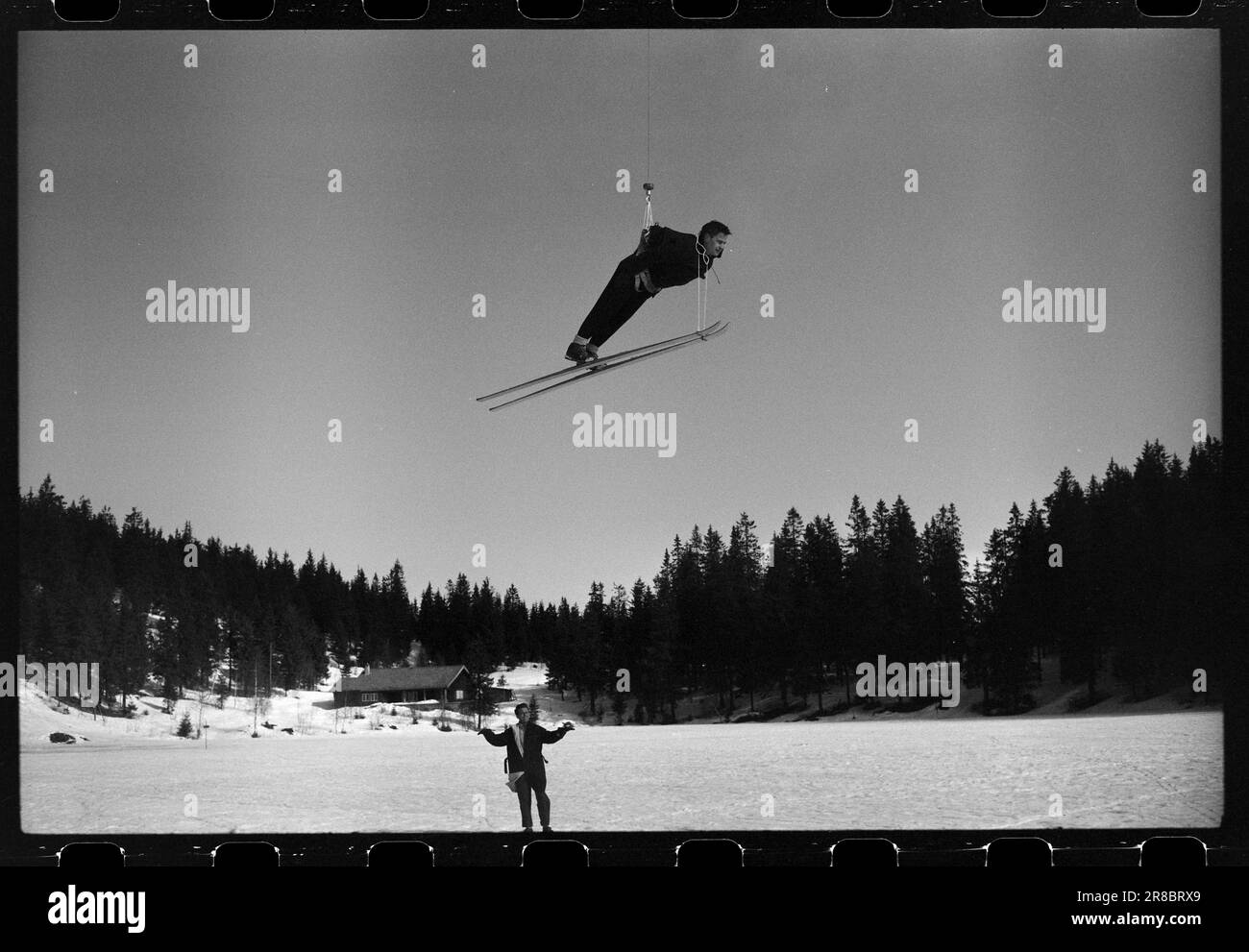 Current 18-4-1960: Record jump of 219.5 metres The incredible has ...