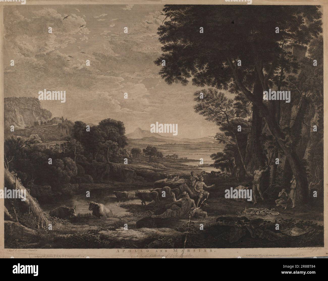 Apollo and Marsias [] by John Sebastien Miller, German, born Nuremberg ...