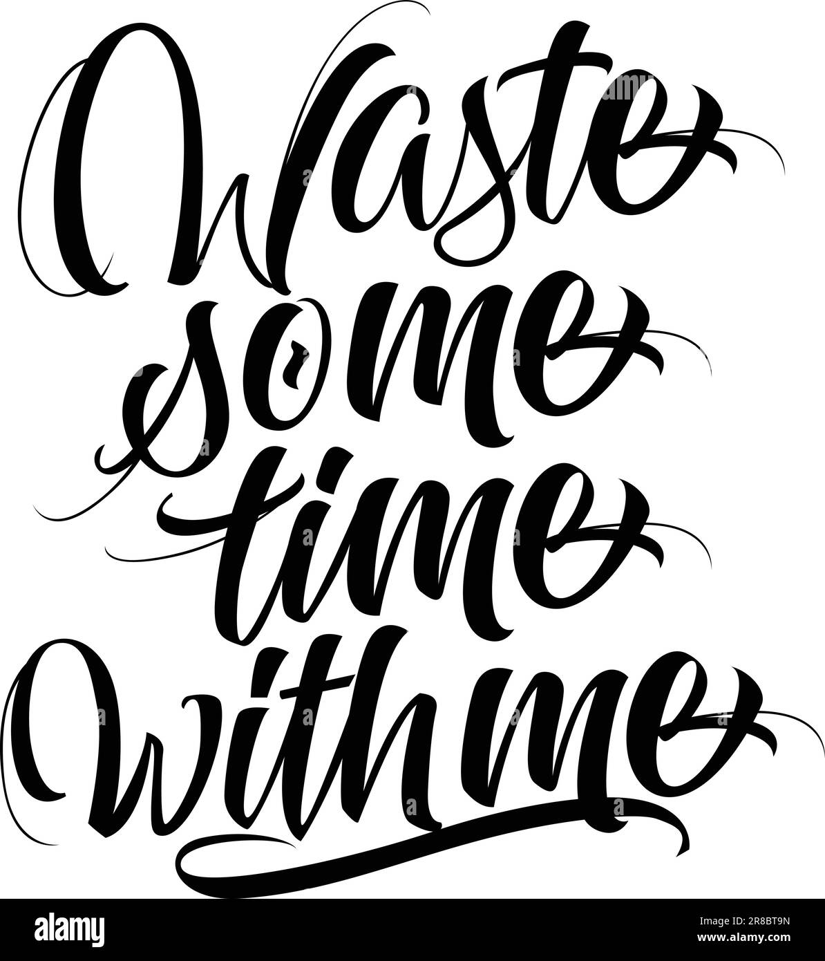 Time waste Stock Vector Images - Alamy