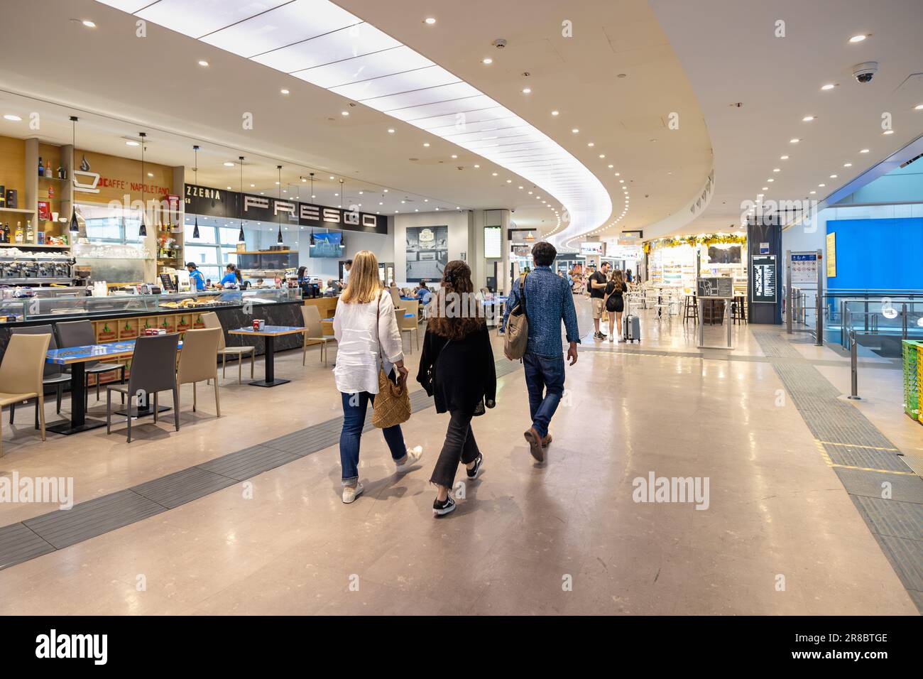 Rome, Italy - June 17, 2023: New commercial spaces have been opened in ...