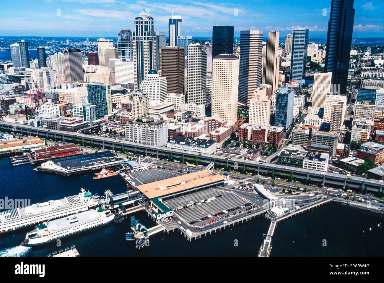 Aerial image of Washington state, USA Stock Photo - Alamy