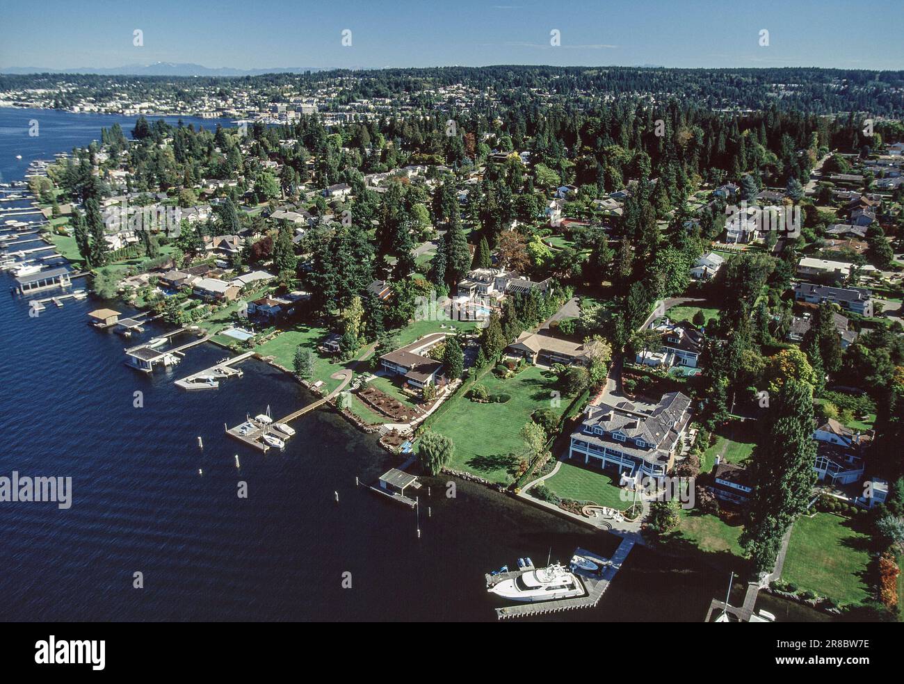 Bellevue aerial view hi-res stock photography and images - Alamy