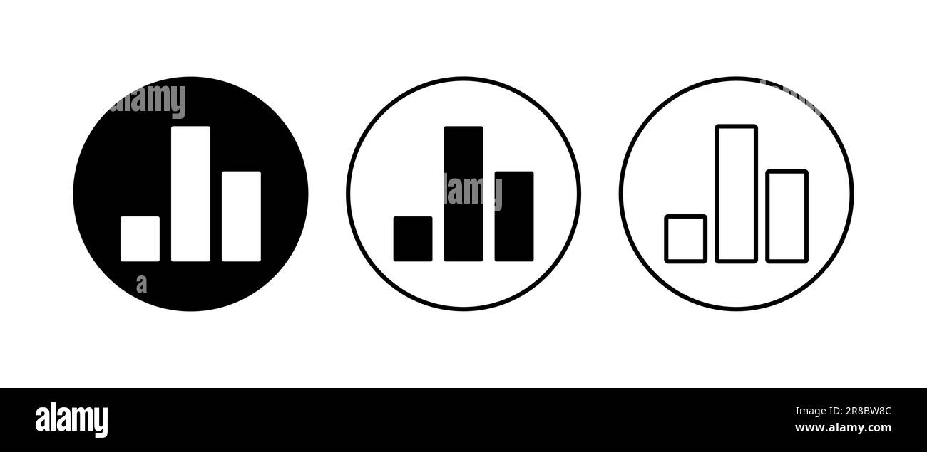 Growing graph Icon set. Chart icon. diagram icon Stock Vector Image ...
