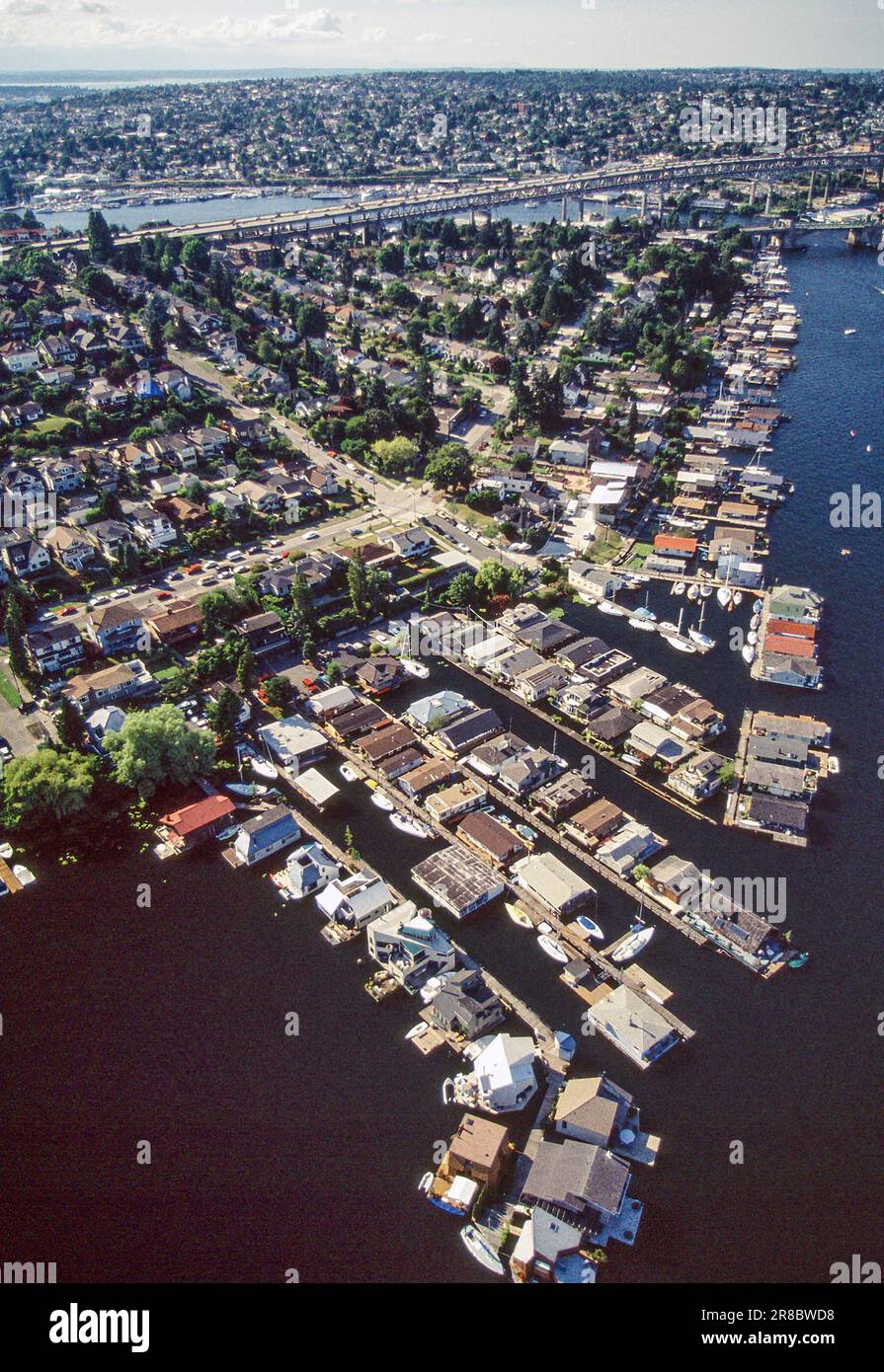 Aerial image of Washington state, USA Stock Photo - Alamy