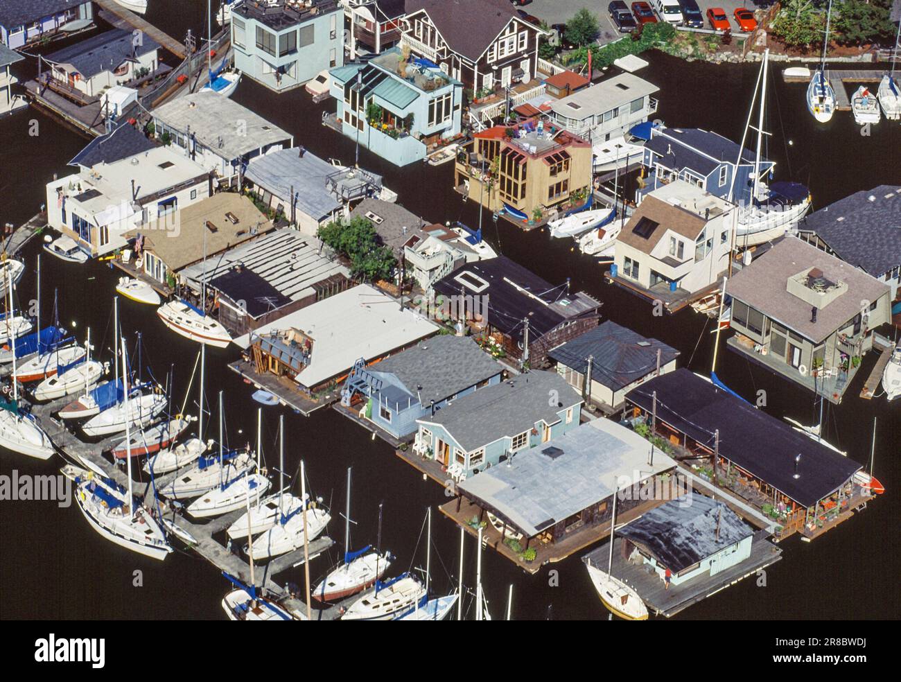 Aerial image of Washington state, USA Stock Photo - Alamy